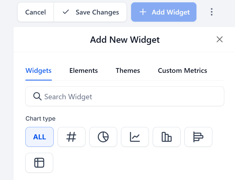 Understanding Widgets & Adding a Widget to your Dashboard – GenieAI
