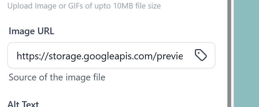 Using the Design Editor - Image Element – GenieAI
