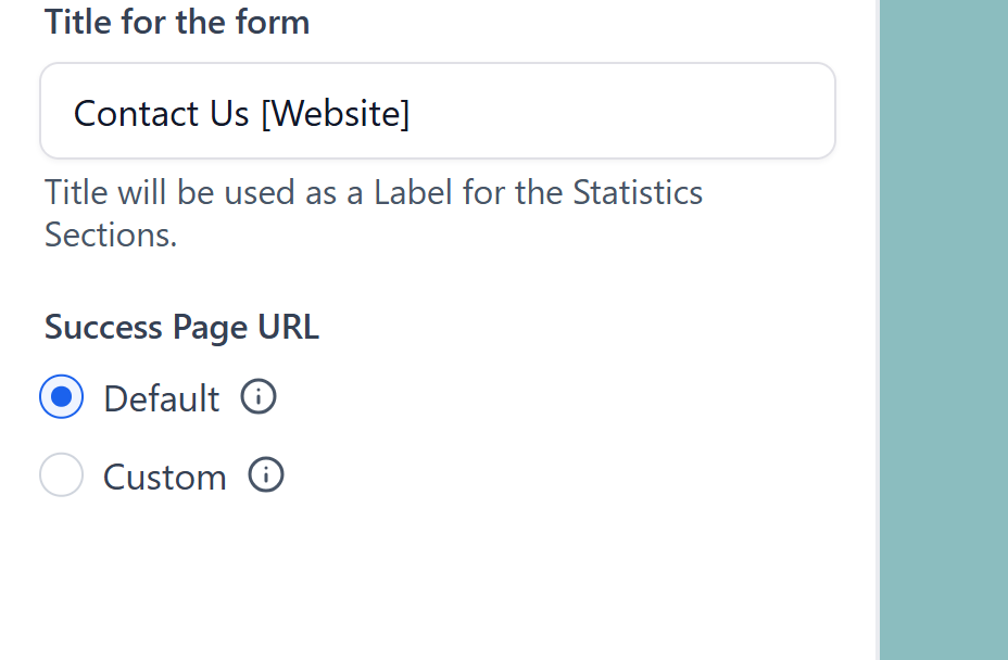 Using the Design Editor – Forms Element – GenieAI