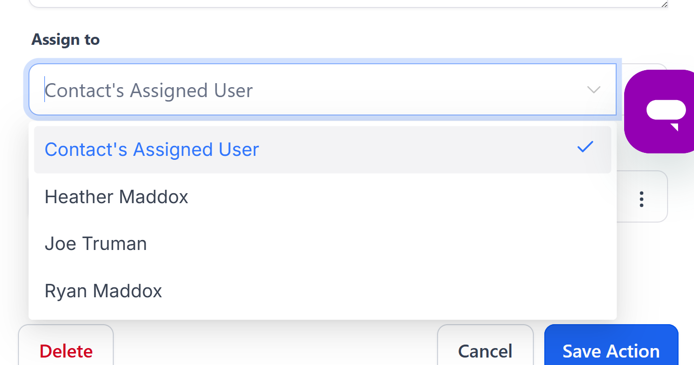 Workflow Action: Add Task – GenieAI