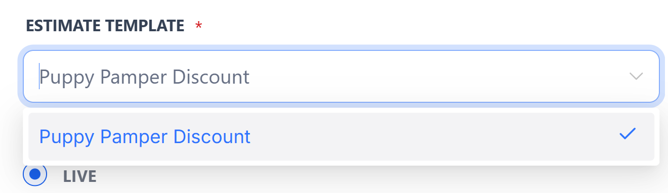 Workflow Action: Send Estimate – GenieAI